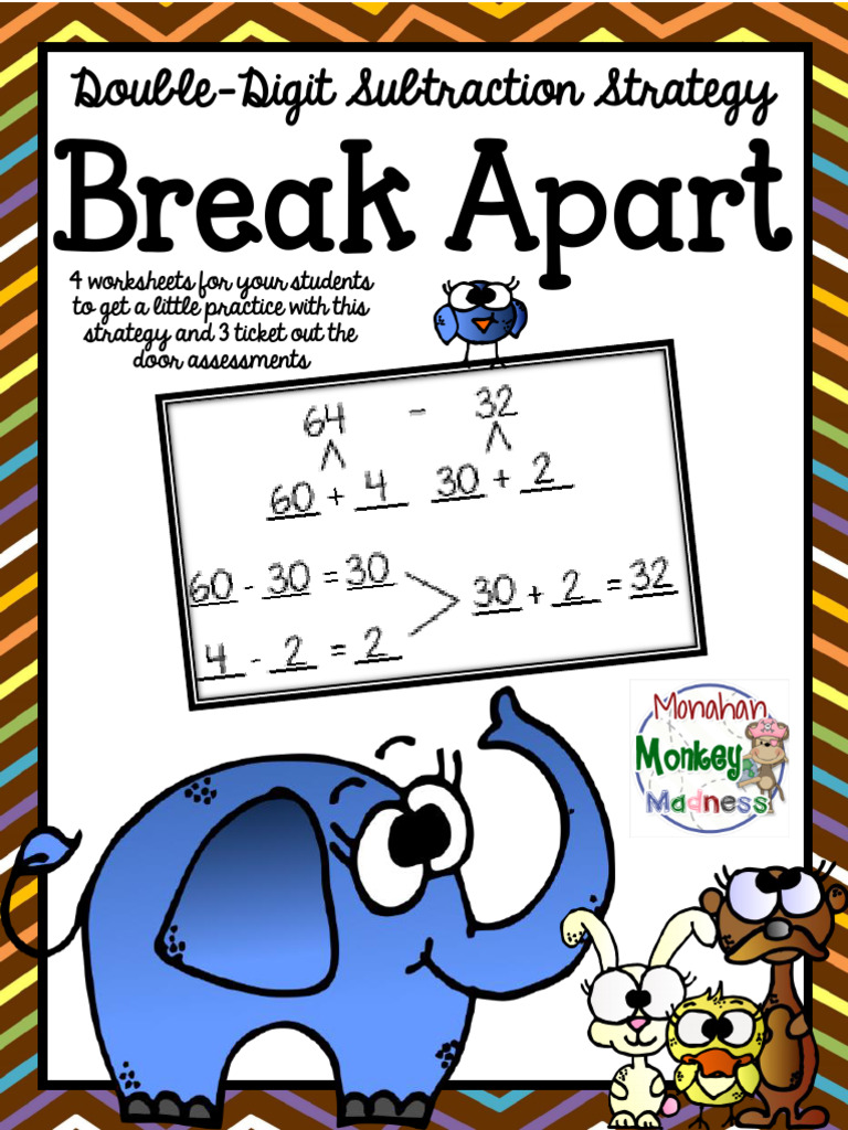 Break Apart Subtraction | PDF