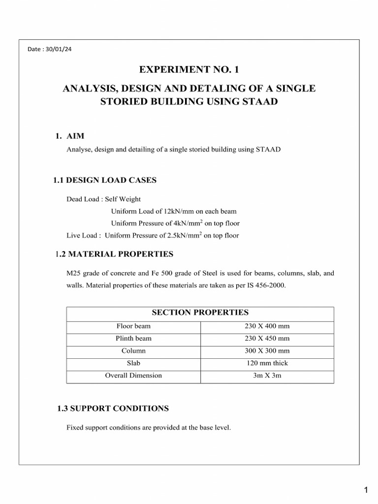 G+5 Building Analysis with ETABS | PDF | Beam (Structure) | Bending