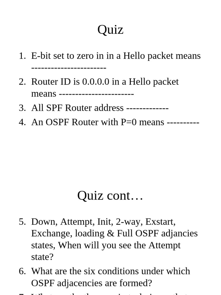03 OSPF_explained_Final | PDF | Computer Engineering | Network Layer Protocols