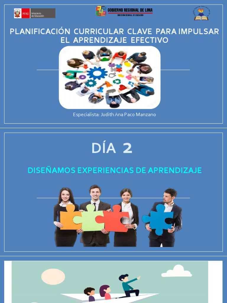 DISEÑAMOS EXPERIENCIAS DE APRENDIZAJE | PDF | Aprendizaje | Plan de estudios