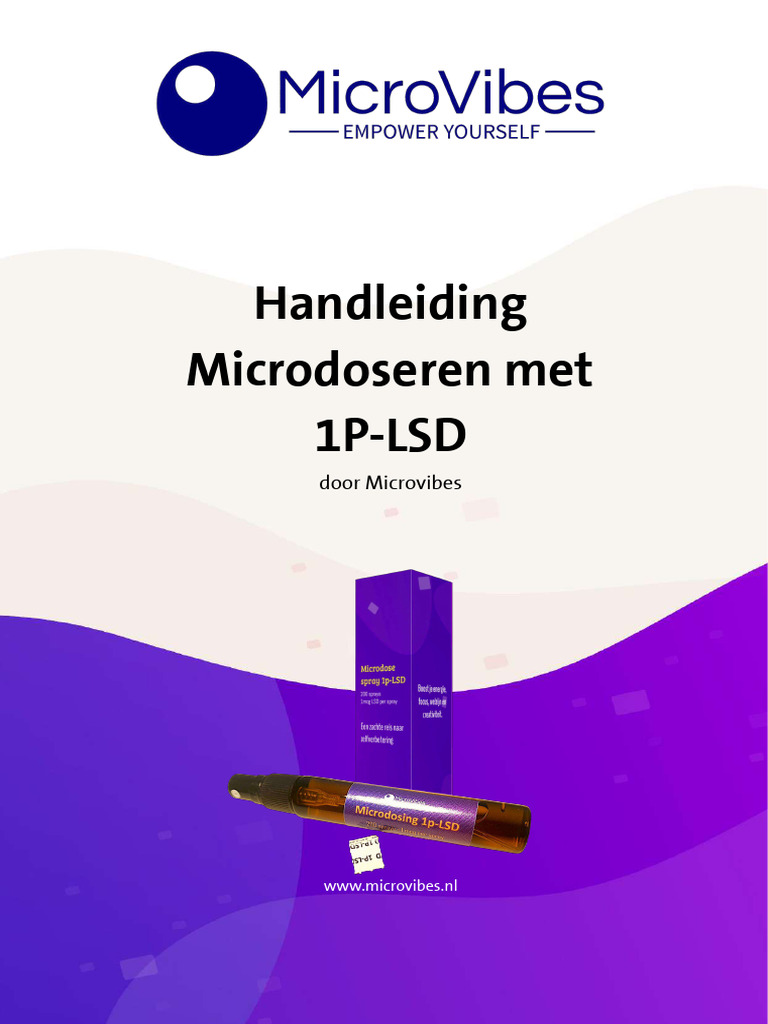 Microvibes Microdosing 1P LSD Manual 241029 183133 | PDF