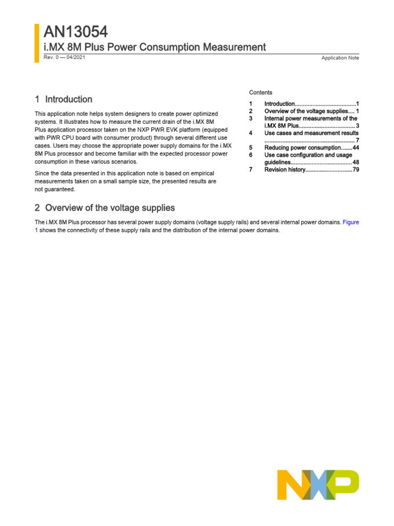AN13054 | PDF | Central Processing Unit | Computer Architecture