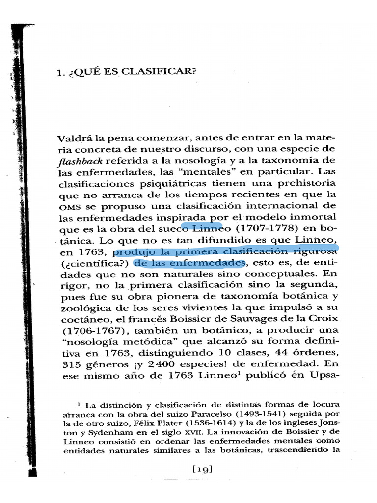 Braunstein-Clasificar-En-Psiquiatrc3ada - Cap 1 - Editado | PDF