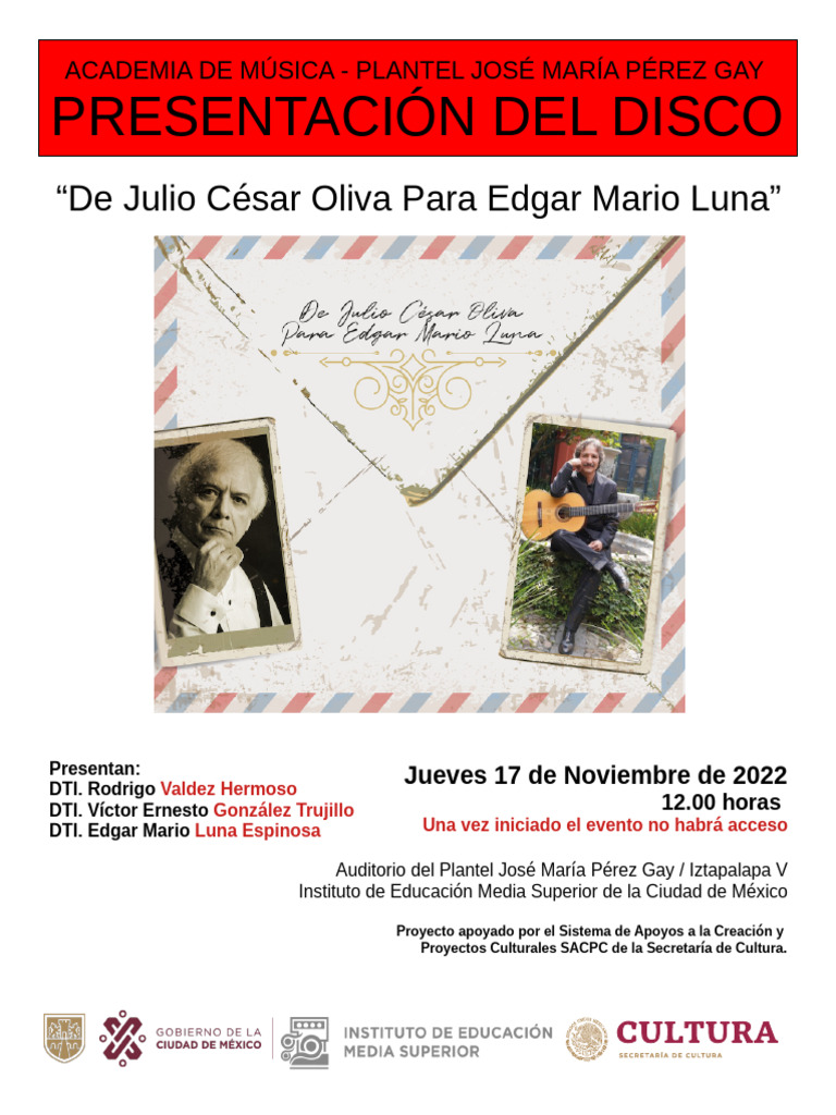 Presentación Edgar Mario Luna | PDF