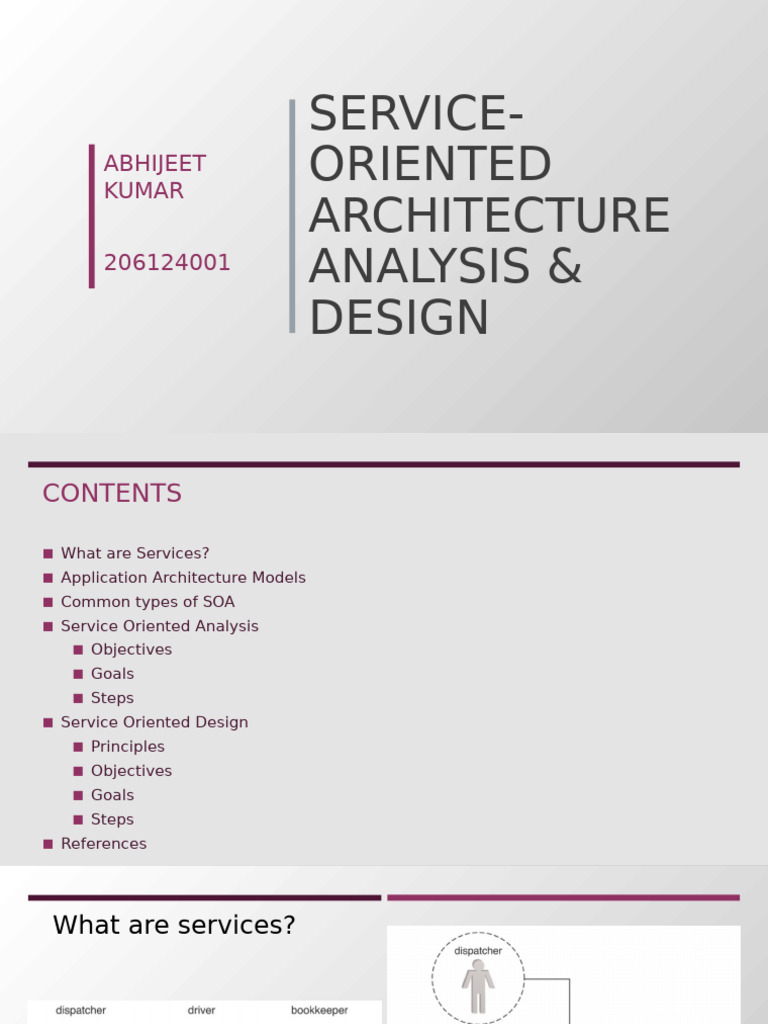 206124001_soa-Analysis & Design | PDF | Service Oriented Architecture | Systems Engineering