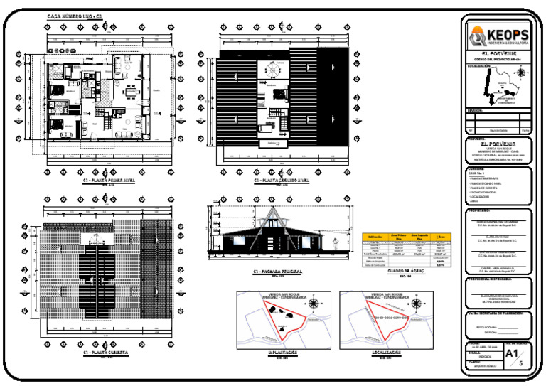 AR-016 ARQ EL PORVENIR A1 | PDF