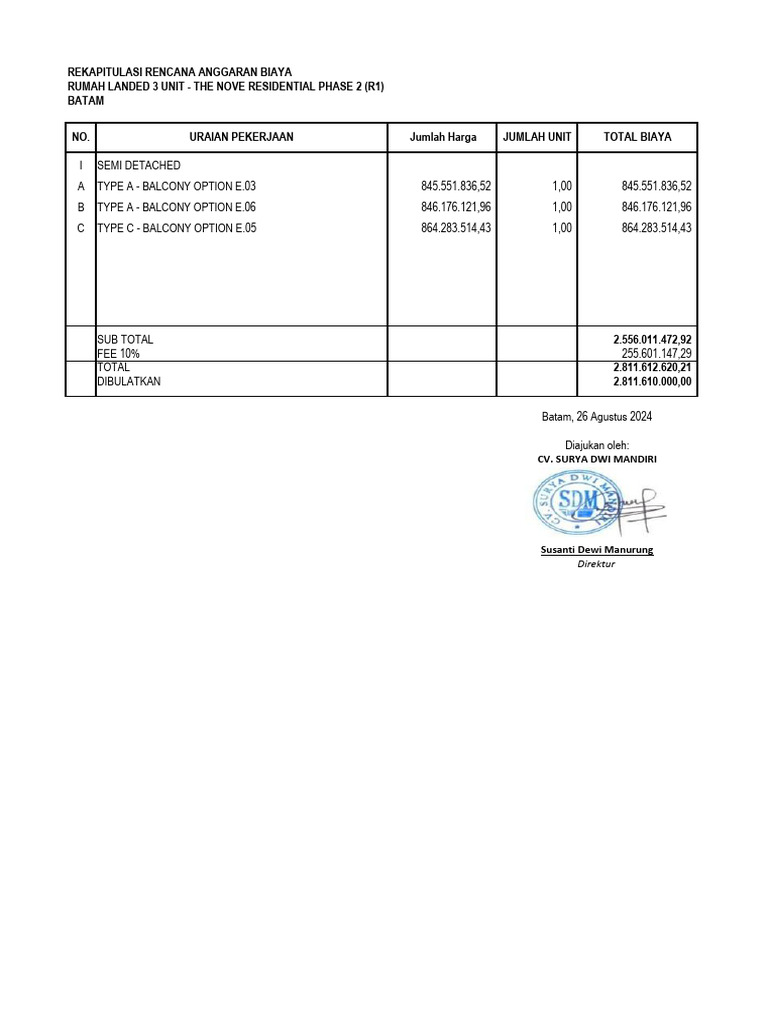R2 - BOQ - SEMI - DETACHED - TYPE - A - BALCONY - E03, - E06, - MASTER - BATH - ROOM - E05 ...