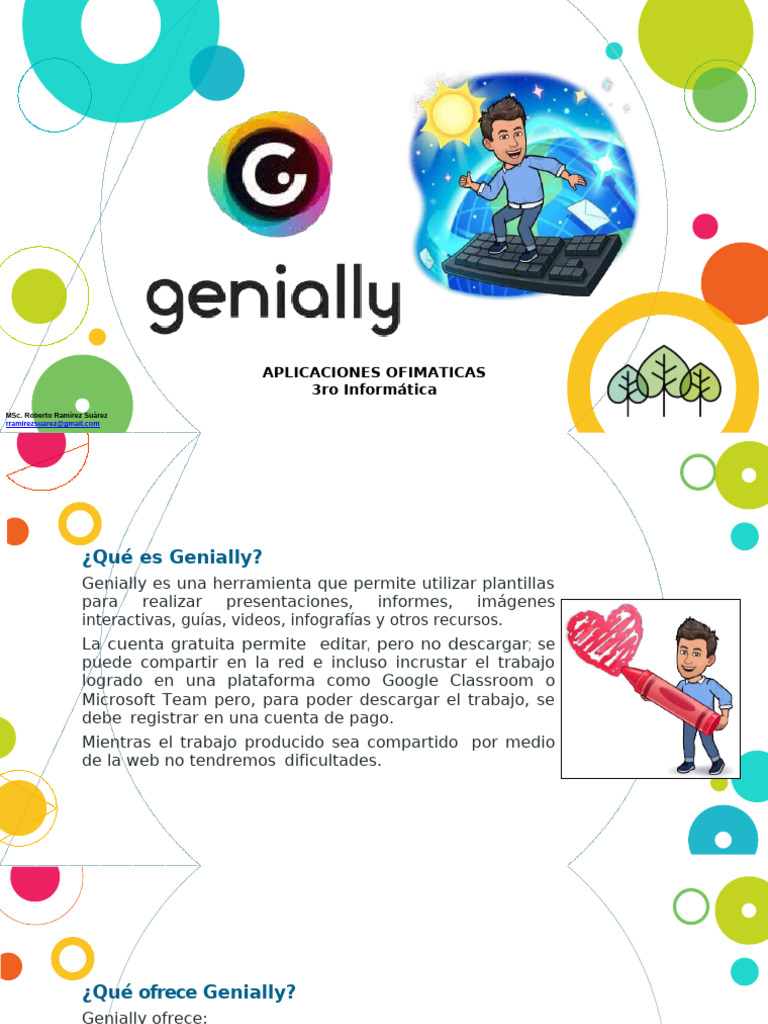 Genially | PDF | Microsoft PowerPoint | Software de la aplicacion
