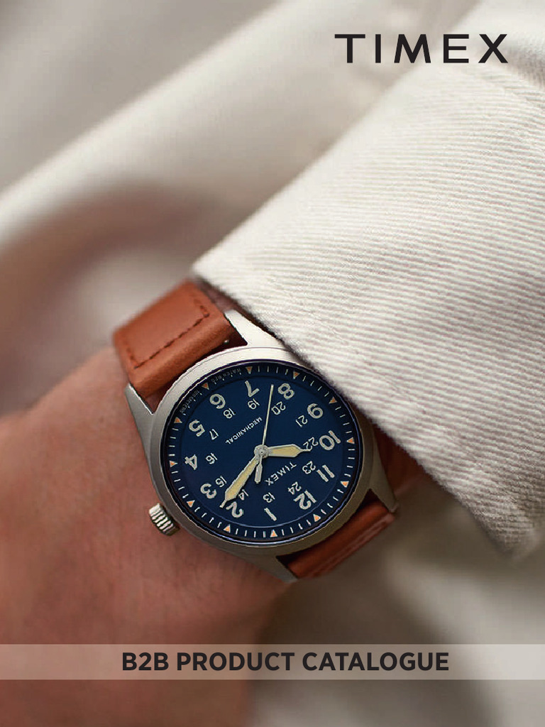 Timex Watch Product Catalogue PDF | PDF