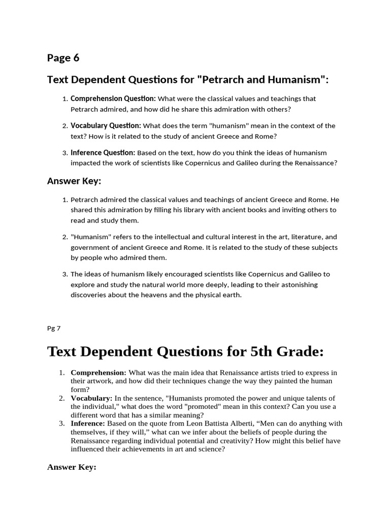 Untitled 38 | PDF | Reading Comprehension | Humanism