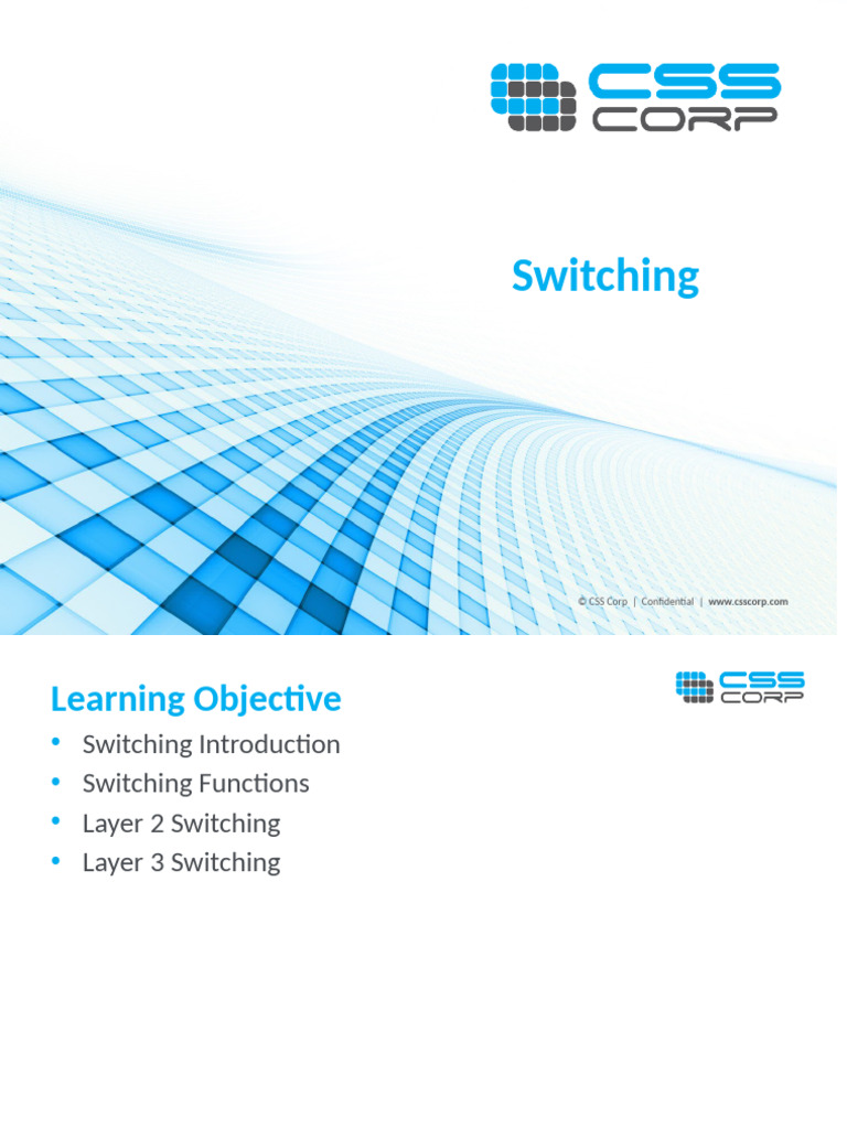 27 Switching | PDF | Network Switch | Computer Network