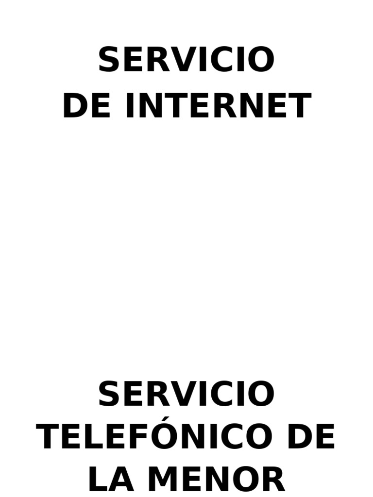 Servicios Letras Word | PDF
