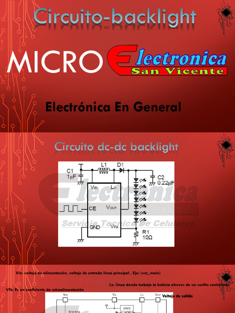 Circuito Backlight | PDF