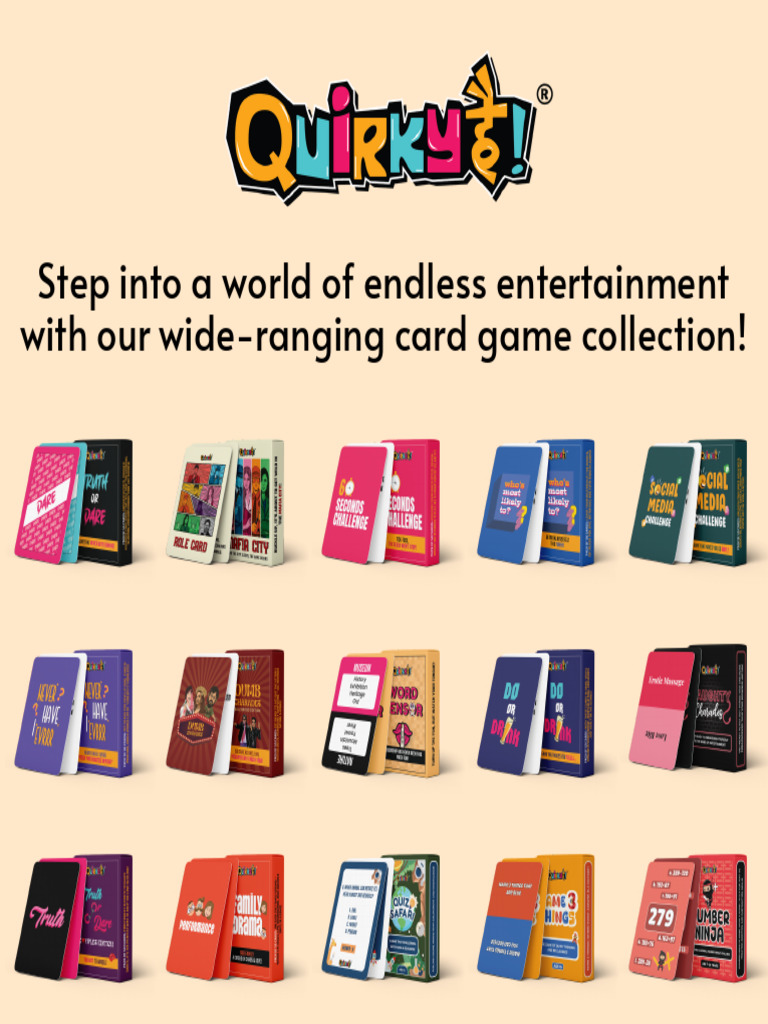 Quirky Card Games Collection | PDF