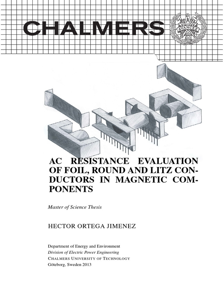 AC Resistance of Foil, Round, Litz Conductors | PDF | Transformer ...