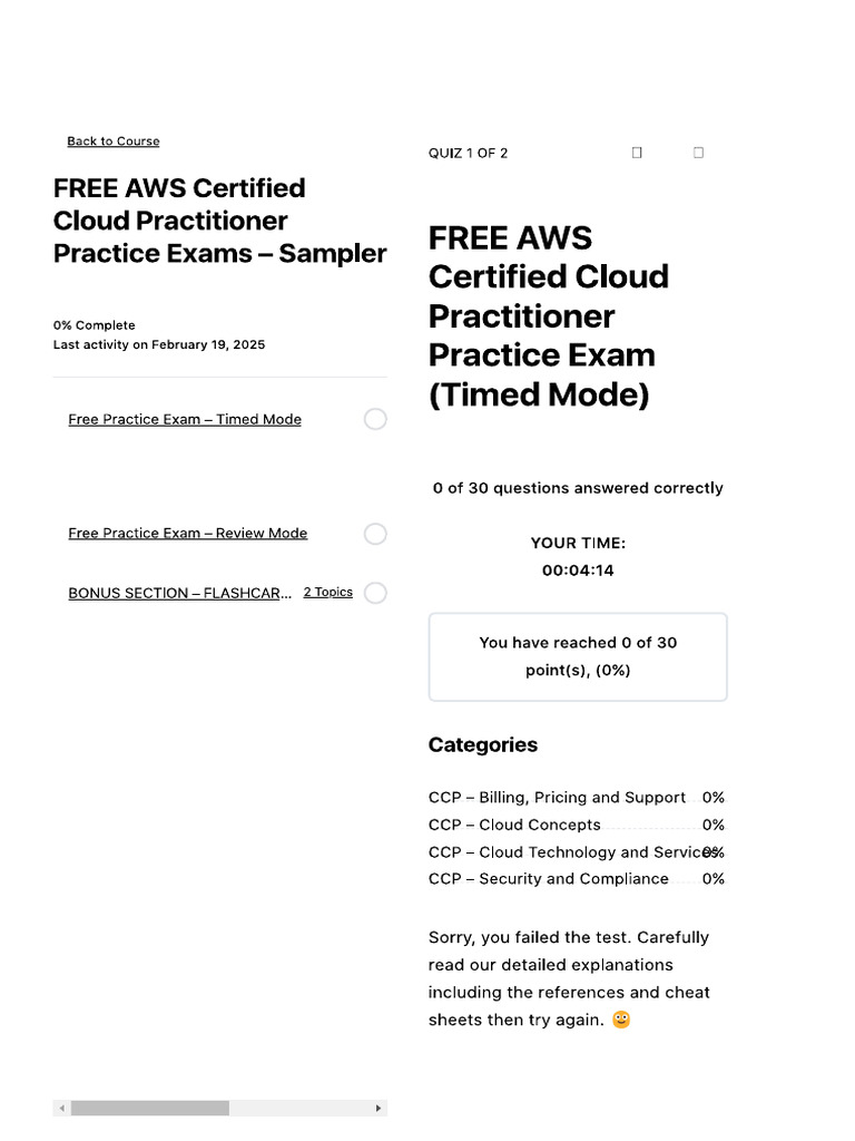 Aws Quiz Dojo Practioner | PDF