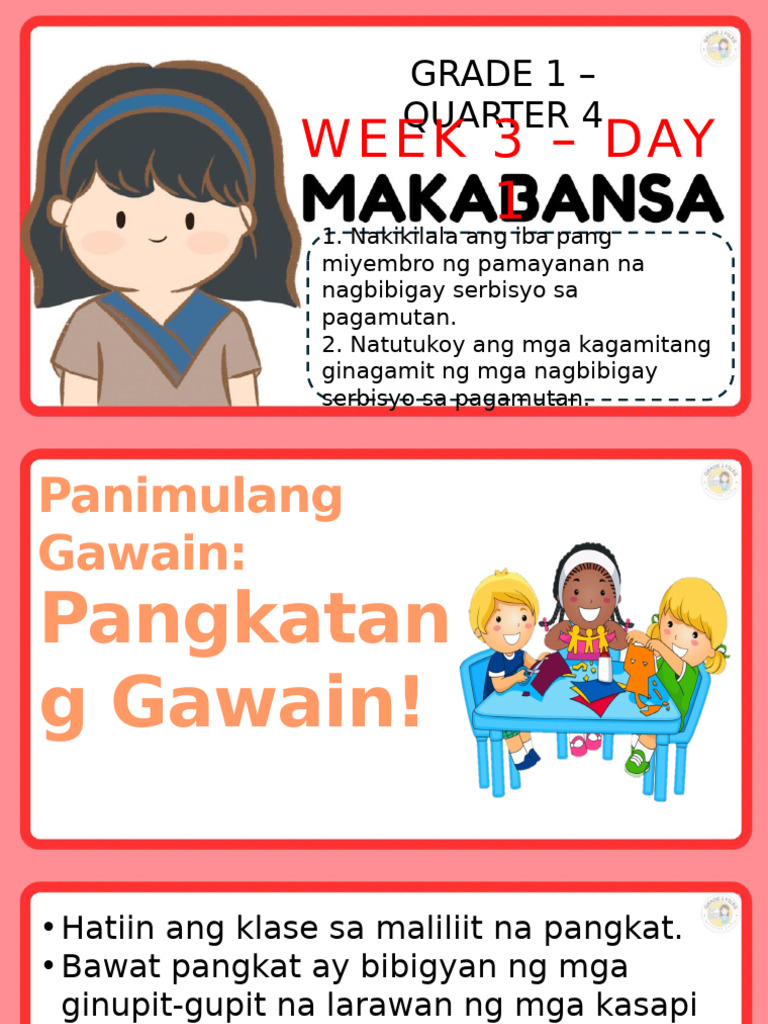 GRADE-1-Q4-MAKABANSA-WEEK-3 | PDF