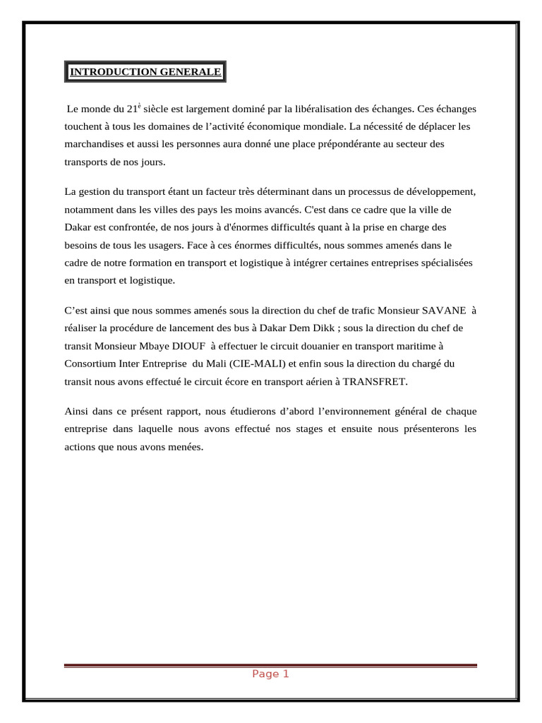 Lancement des bus à Dakar Dem Dikk | PDF | Transport | Sénégal