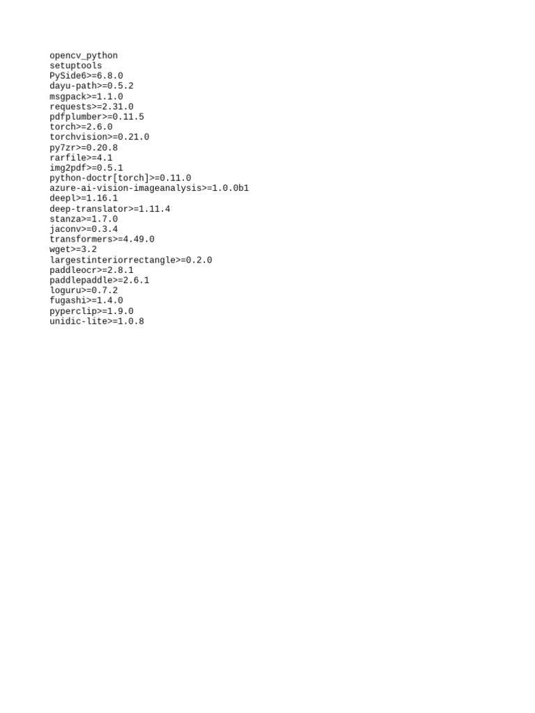 Essential Python Libraries for OpenCV | PDF