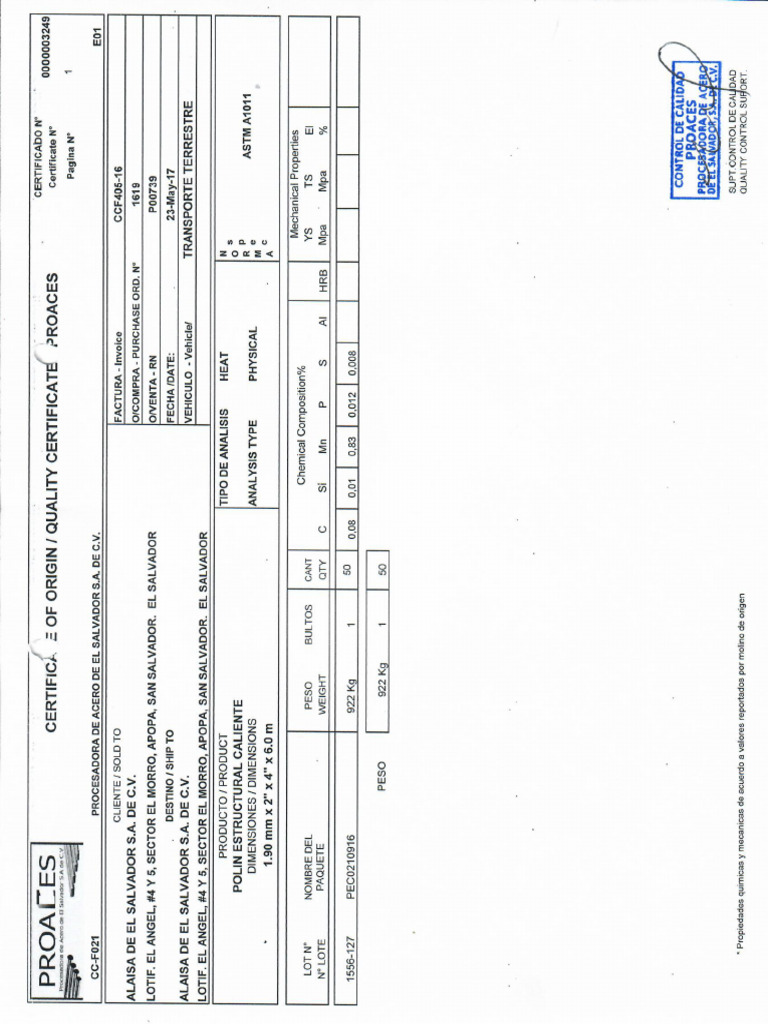 Polin C 1.9mm 4 X 2 PLG | PDF