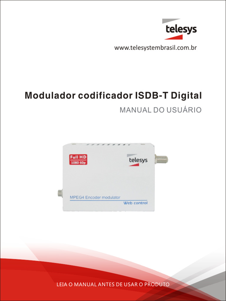Modulador Sem Display - Manual - ATUALIZADO - 230903 - 112509 | PDF ...