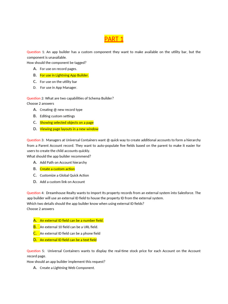 App Builder 250 Soru | PDF | Cloud Computing | Mobile App
