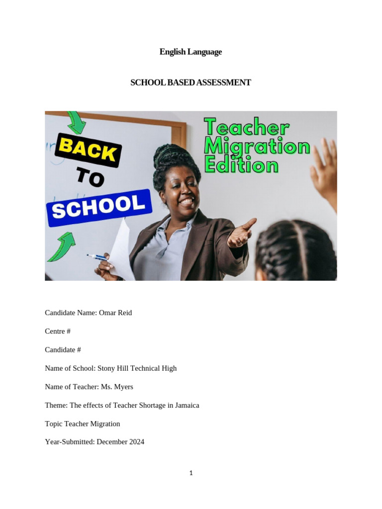 Copy of English Language update (3) | PDF | Teachers | Human Migration