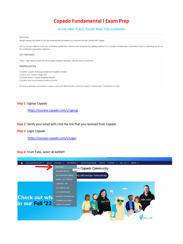 Copado Fundamental I Exam Prep | PDF