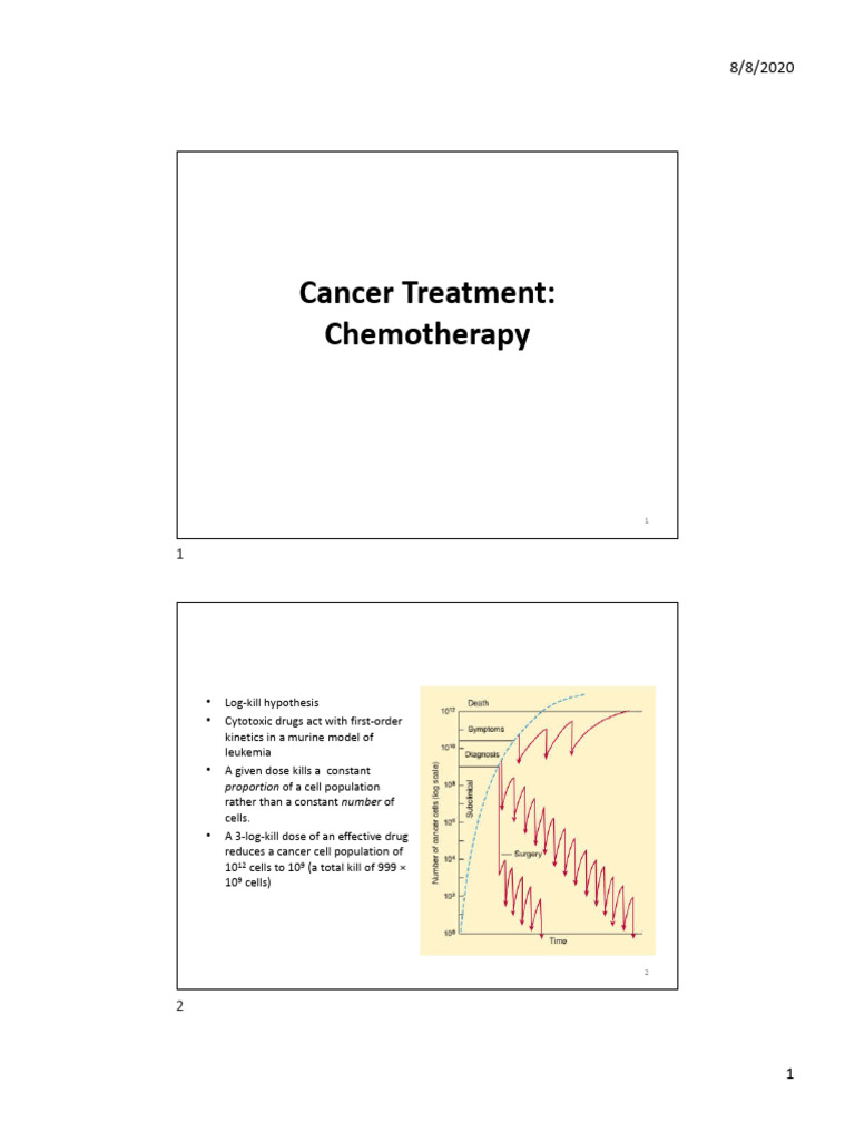 Cancer Treatment Chemotherapy | PDF | Chemotherapy | Cancer