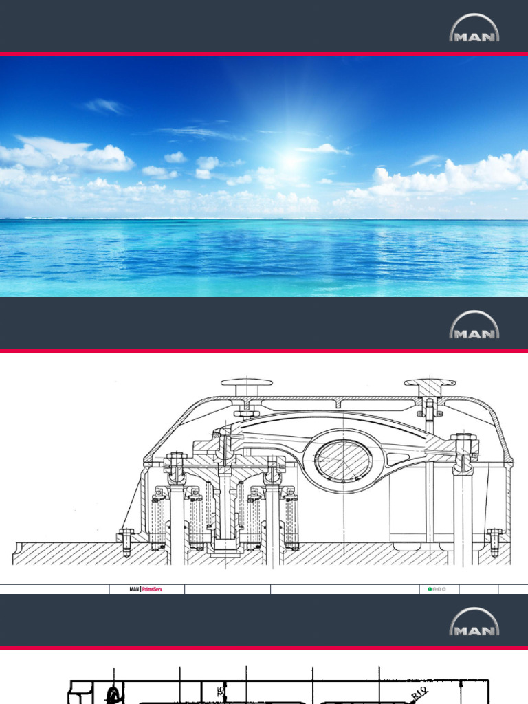 L28/32H Cylinder Head Overview | PDF | Diesel Engine | Valve