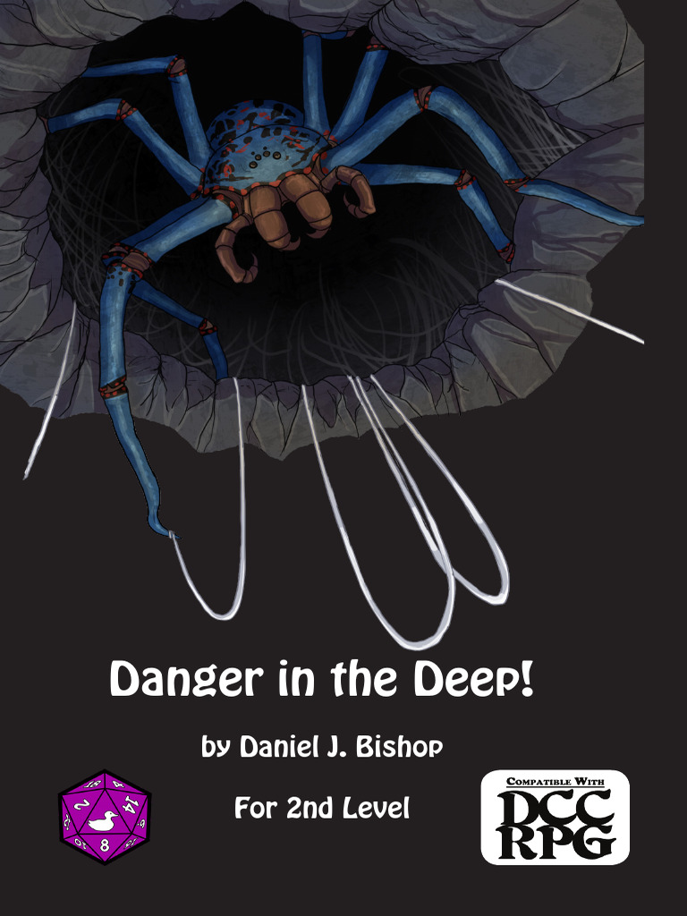 DCC - AL 9 Danger in The Deep | PDF | Bat | Spider