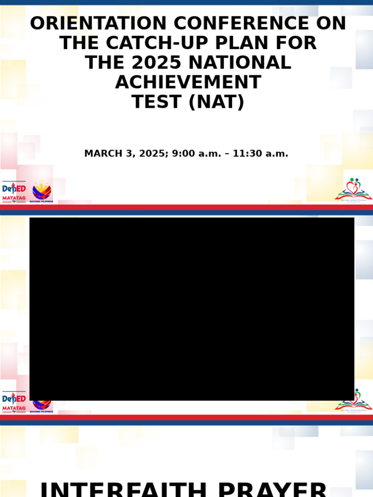 Catch Up Plan NAT 2025 | PDF | Learning | Cognitive Science