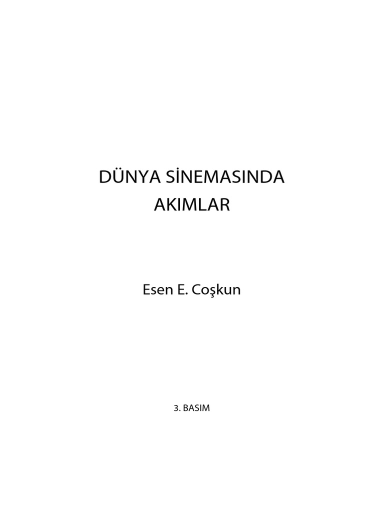 Dunya Sinemasinda Akimlar Site PDF 1571139166 | PDF