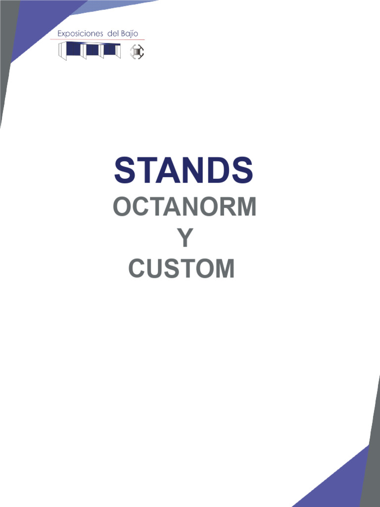 Custom Octanorm Stands Guide | PDF