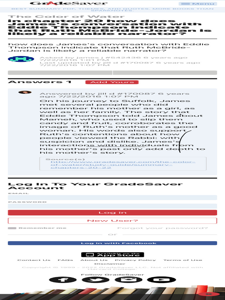 in chapter 20 how does James’s conversation with Eddie Thompson ...