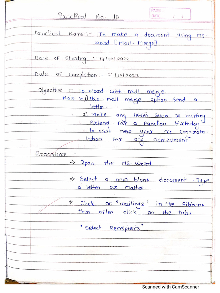 Practical No 10 | PDF
