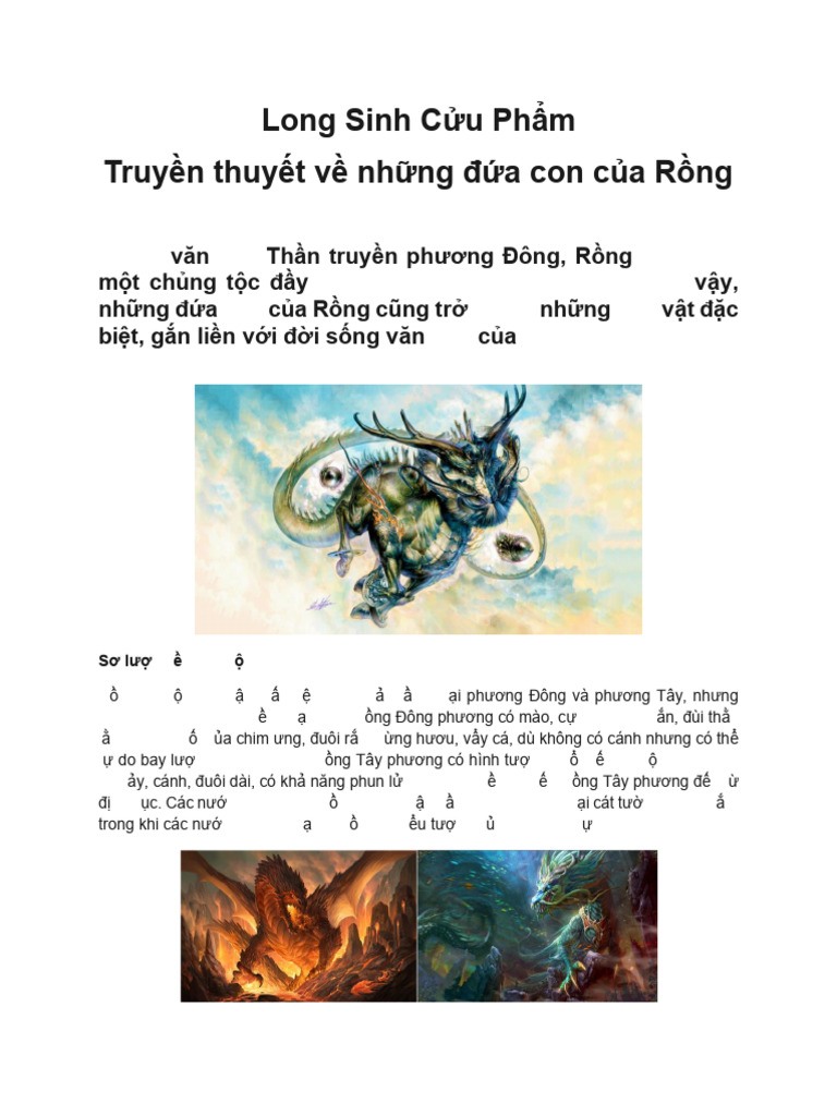 Long Sinh Cửu Phẩm | PDF