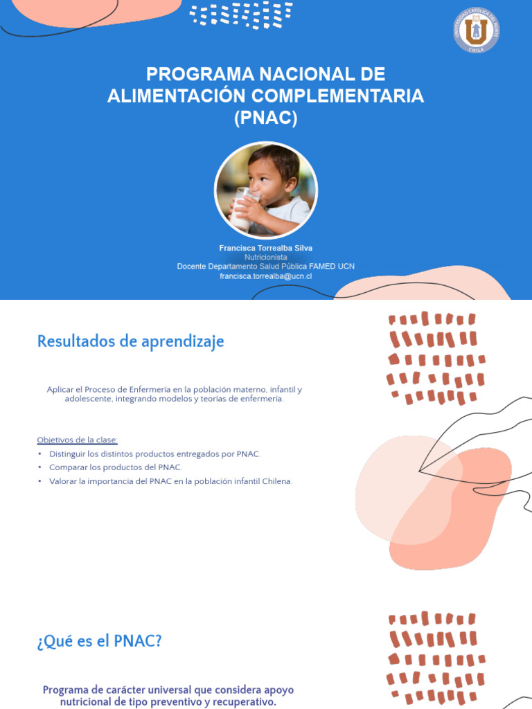 PNAC: Alimentación Infantil en Chile | PDF
