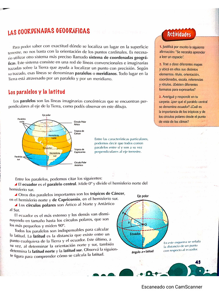 Distintas Formas de Representar La Superficie Terrestre. | PDF