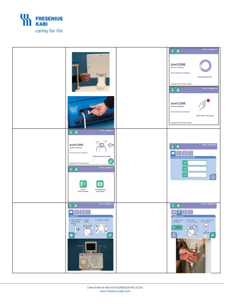 Guia Rapida de Funcionamiento Amicore Bs-Amicore-01 | PDF