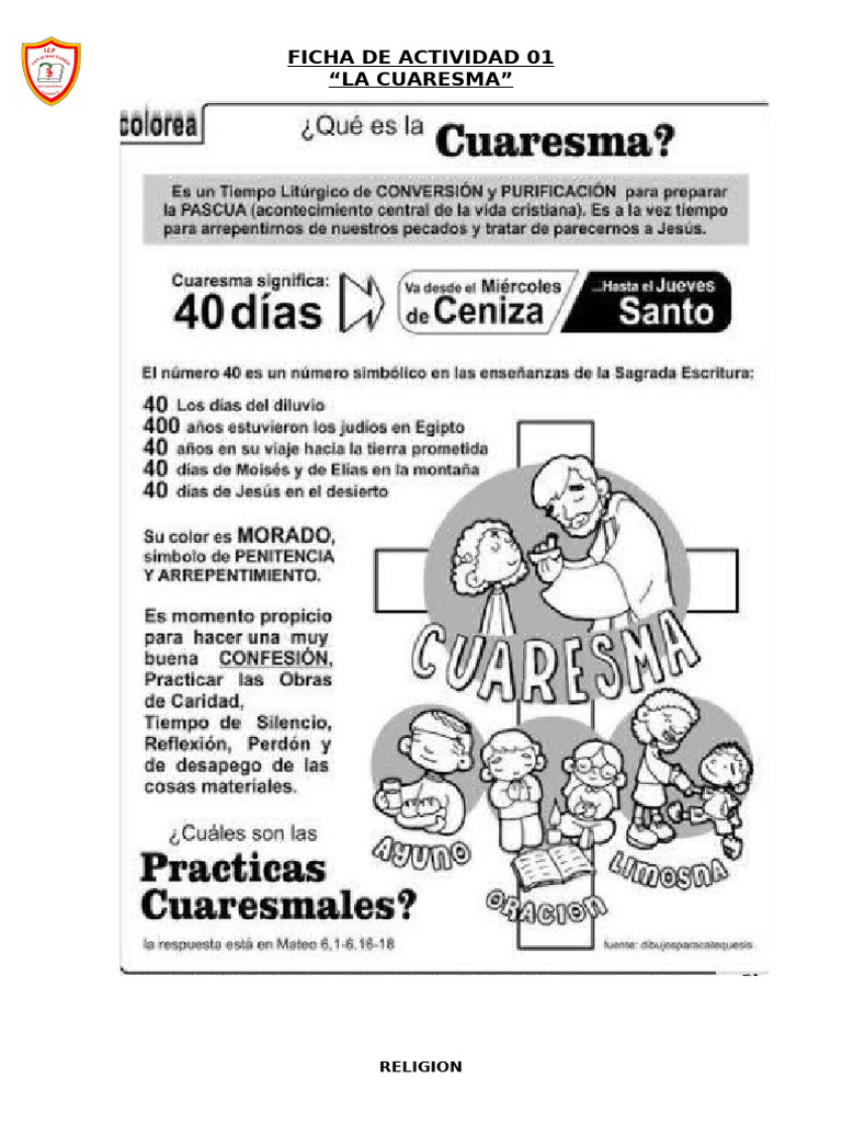 Ficha 01-Religion | PDF