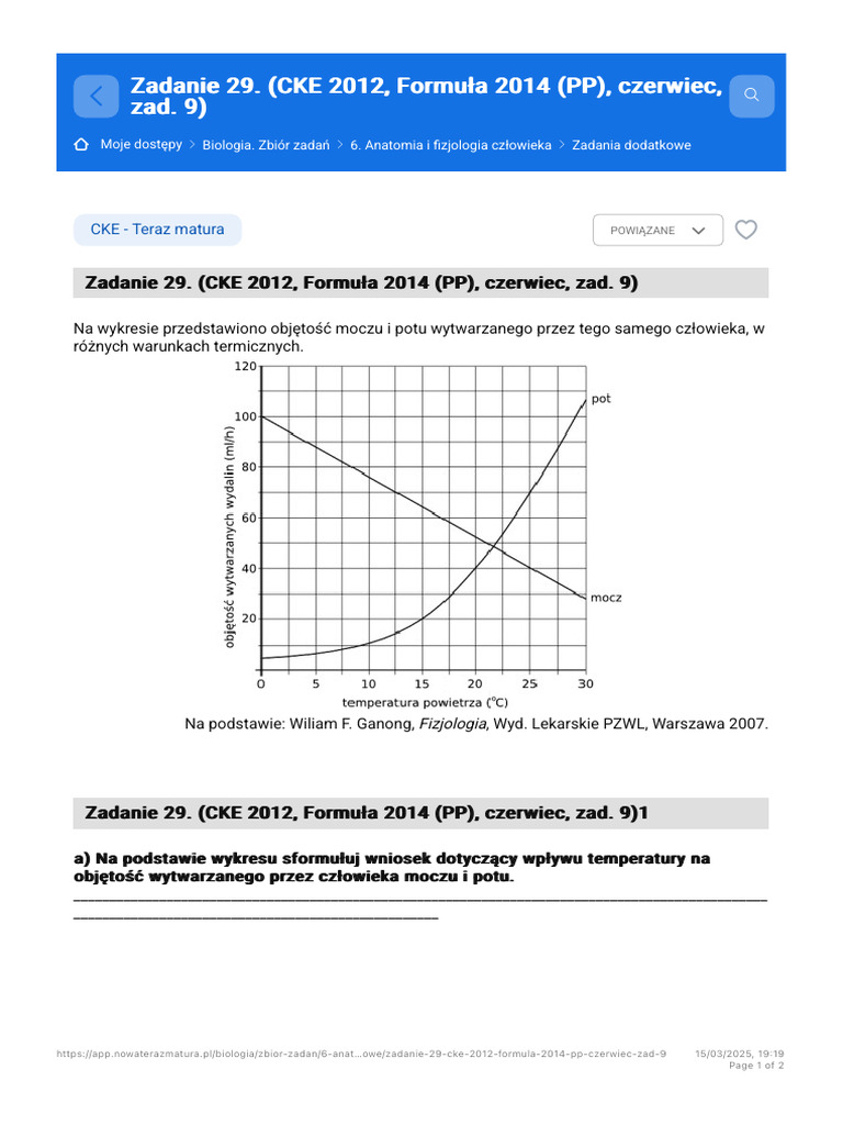Nowa Teraz Matura - Zadanie 29. (CKE 2012, Formuła 2014 (PP), Czerwiec, Zad. 9) | PDF