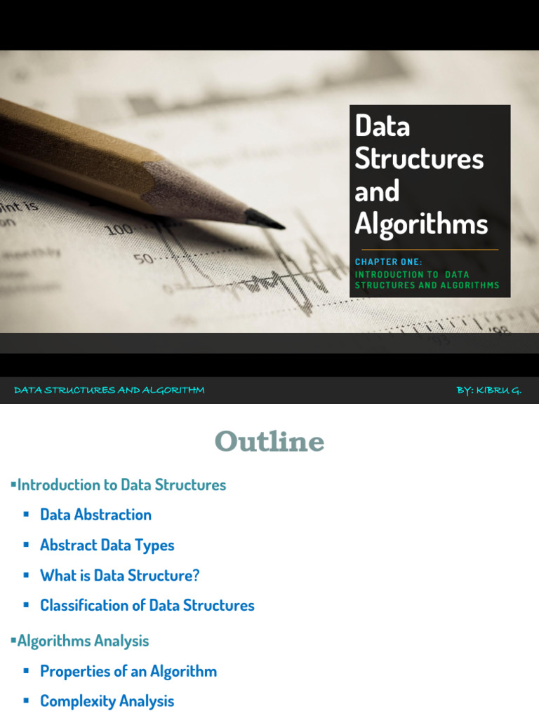 DSA Chapter 1 Introduction To Data Structures and Algorithms | PDF ...