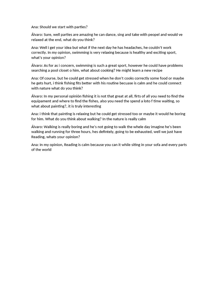Relaxing Activities For Stress Relief Pdf