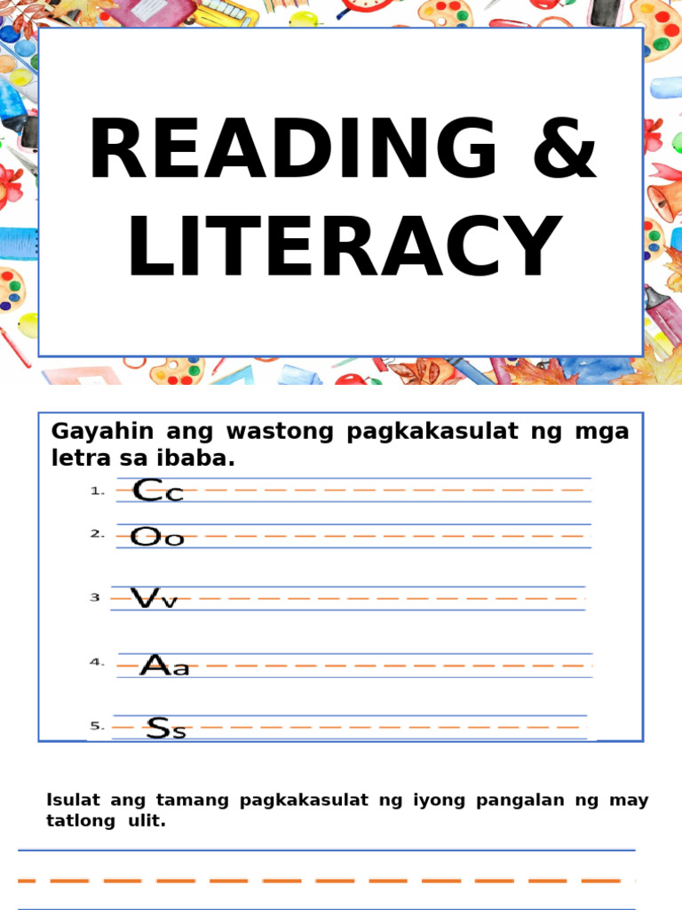 Activities Intervention | PDF