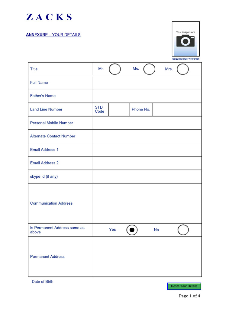ZRPL Human Resources Questionnaire | PDF | Business | Labor