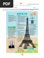 PLAN LECTOR Seis Curiosidades Que Desconocã As Sobre La Torre Eiffel 1 | PDF | Arte
