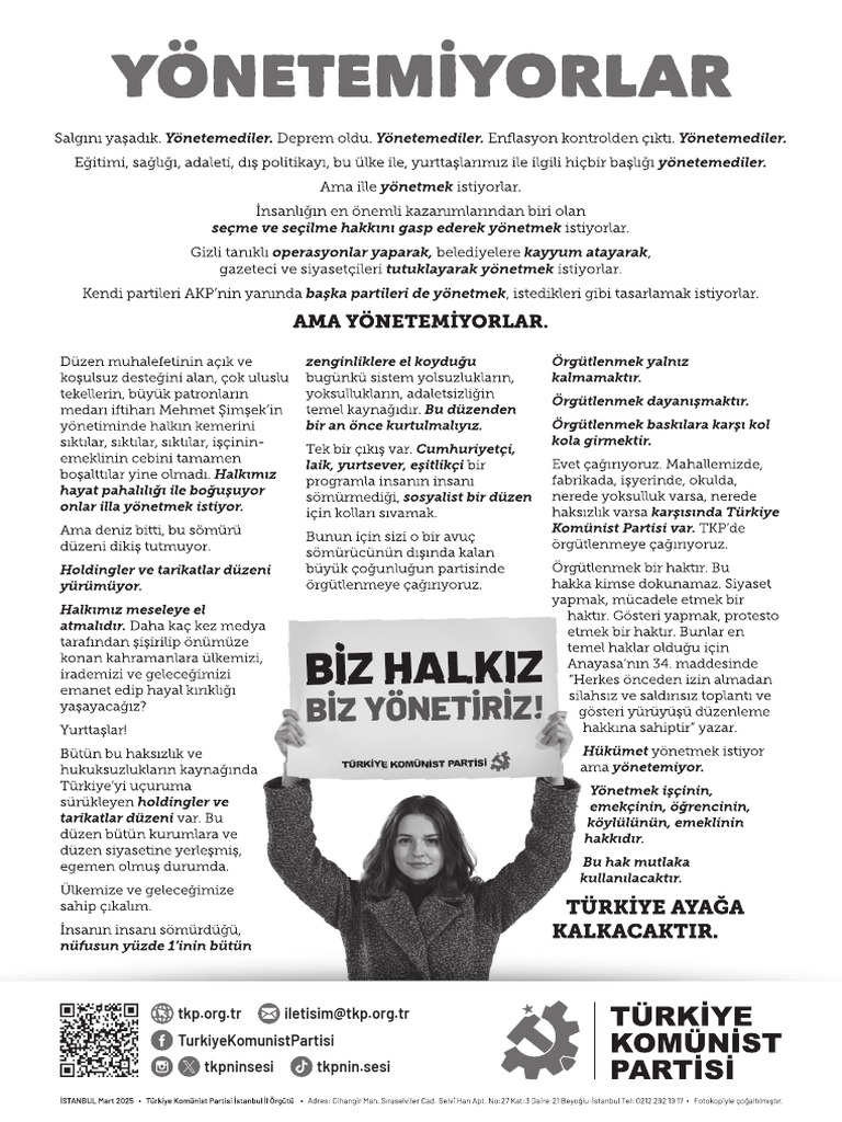 Yonetemiyorlar A4 SB | PDF