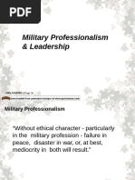 Moral Leadership in the Army | PDF | Morality | Leadership