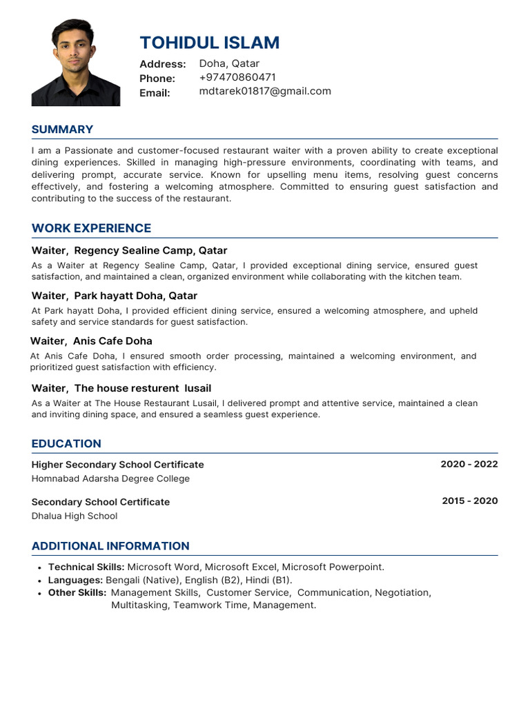 Tarek Resume | PDF